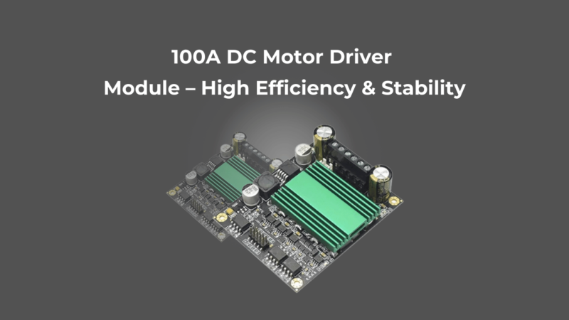 100A DC Motor Driver Module – High Efficiency - SharingWin